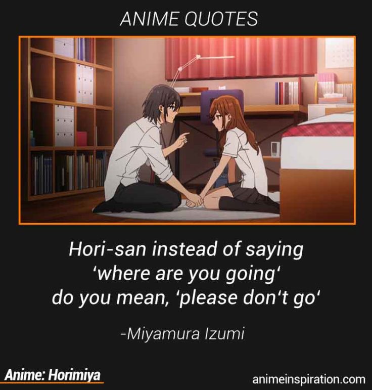 30+ Adorable Horimiya Quotes That Are Just So Sweet